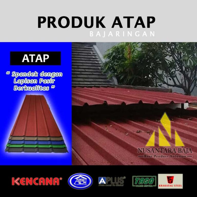 Harga Atap Lysaght TRIMDEK OPTIMA Januari 2026 - Nusantara Baja